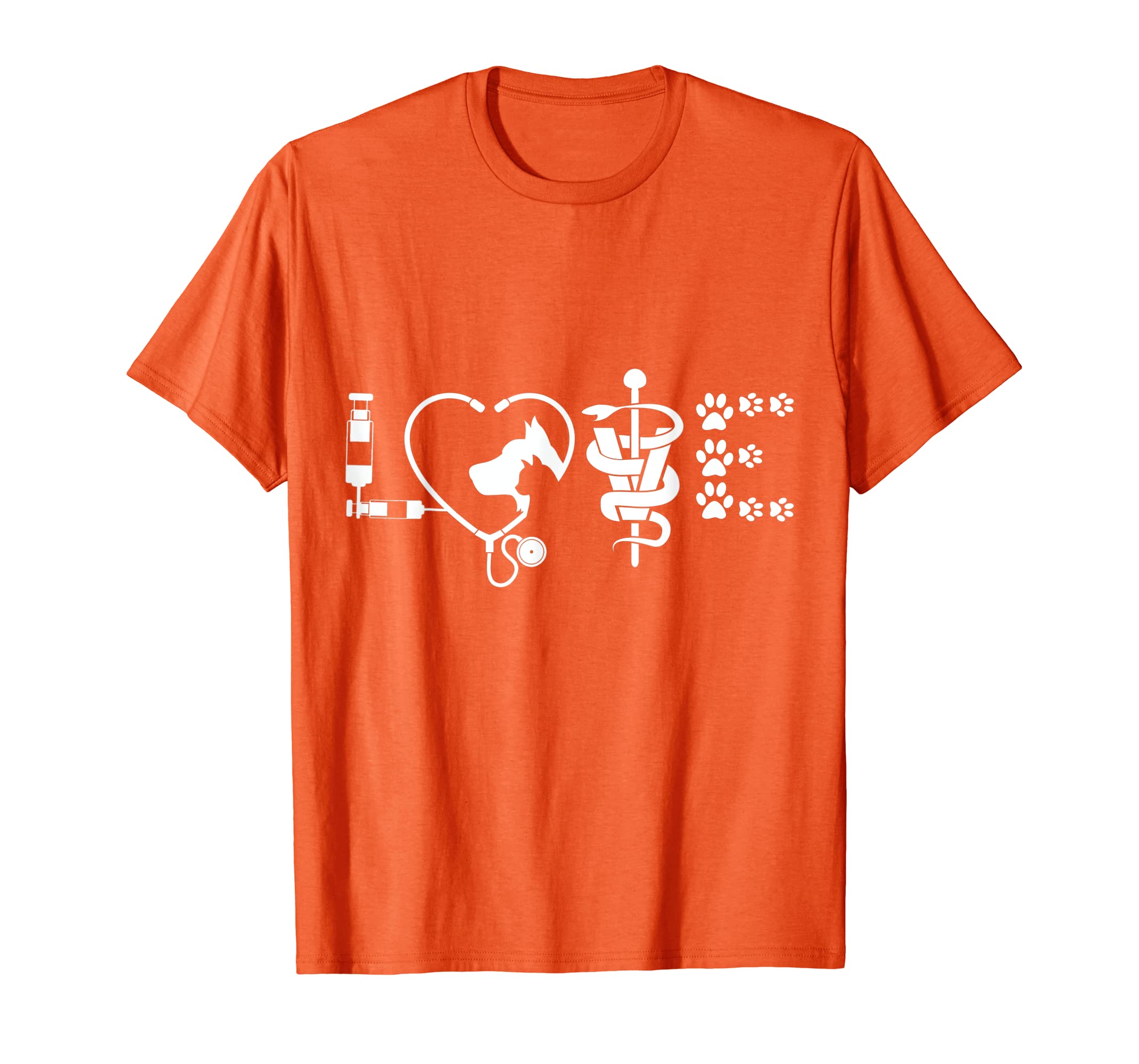 Men Women Love Veterinarian Vet Tech Gift T Shirt
