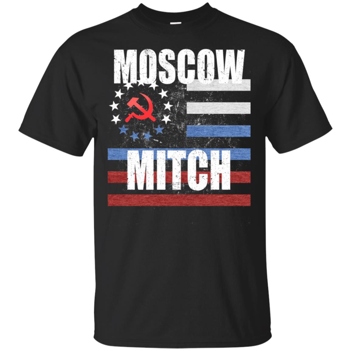 Moscow Mitch Hammer Sickle Besty Ross Flag