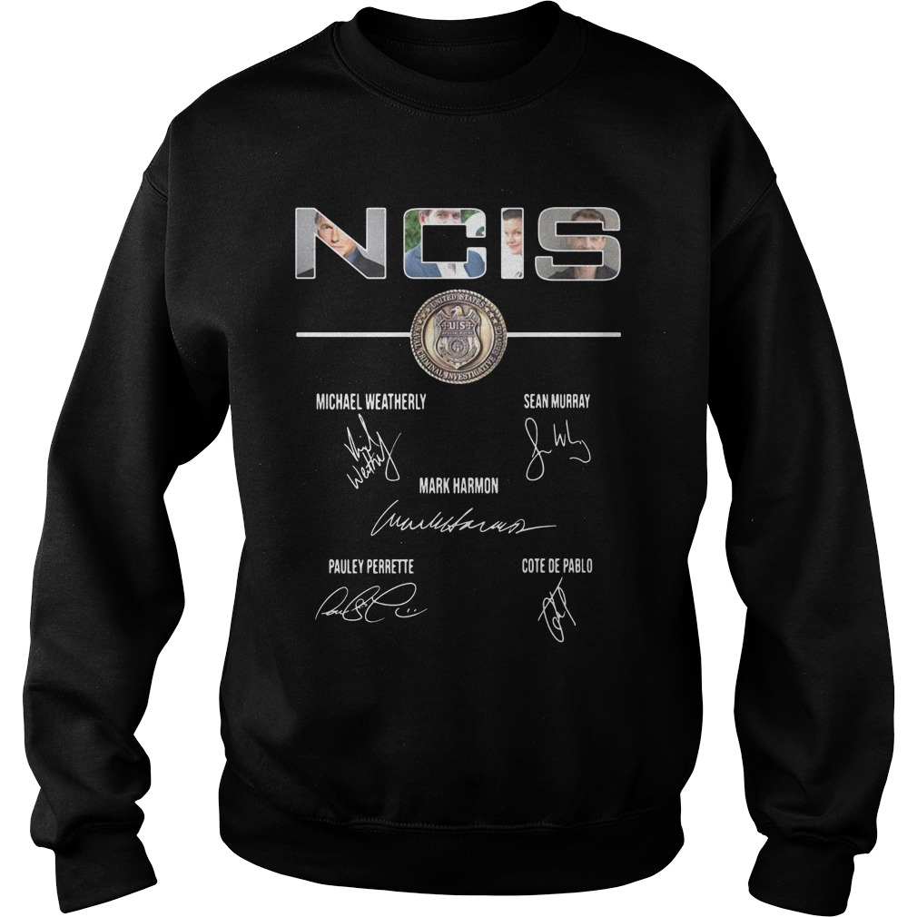 Ncis Michael Weatherly Sean Murray Mark Harmon Pauley Perrette Cote De ...
