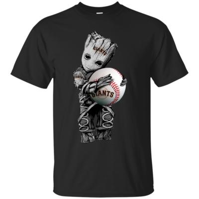San Francisco Giants Guardians Of The Galaxy Groot Baseball T Shirts